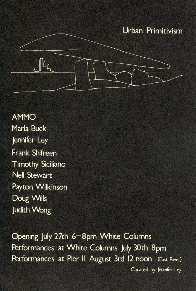 Urban Primitivism | White Columns